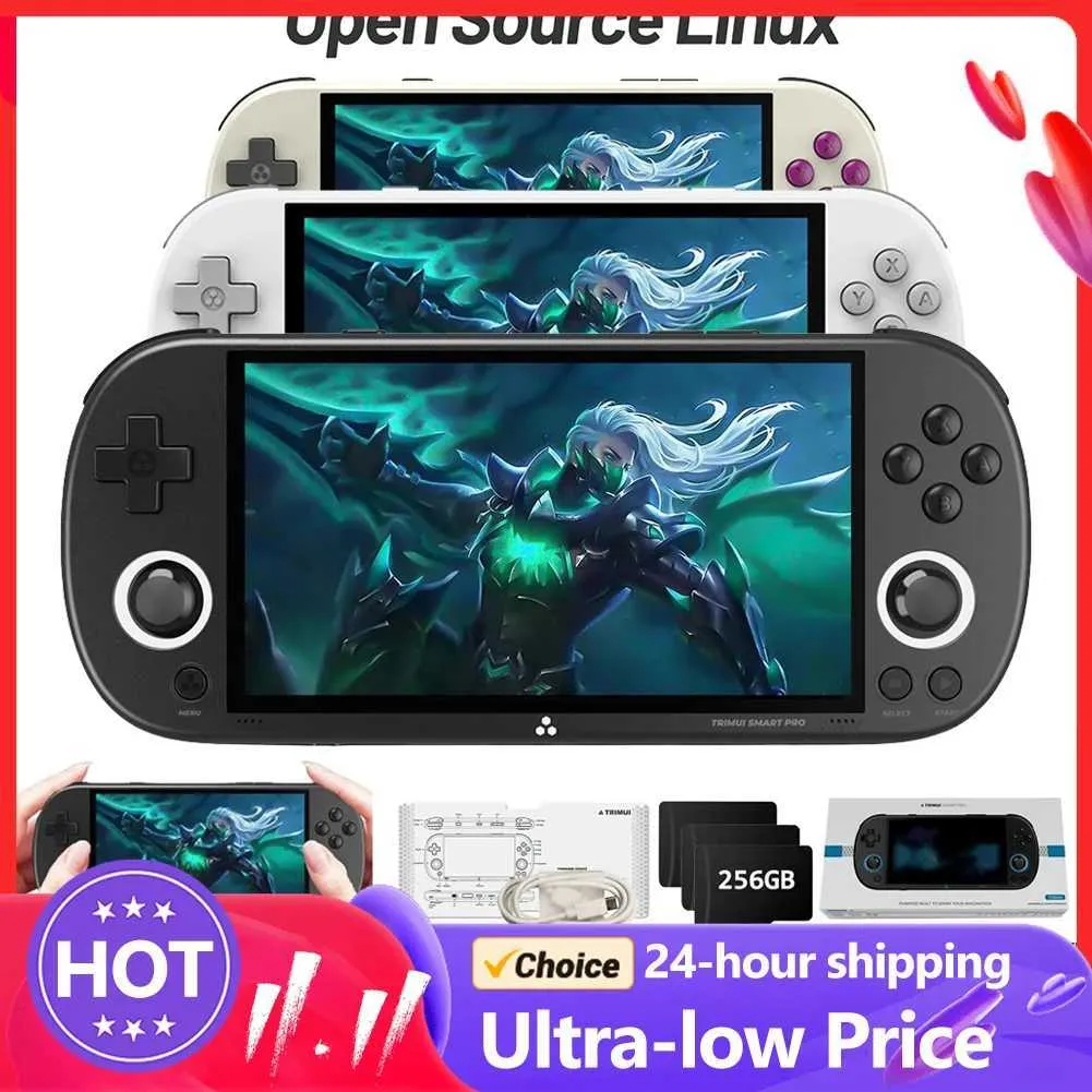 Trimui Smart Pro Handheld Steam Handheld Console With 4.96IPS SN, Linux ...