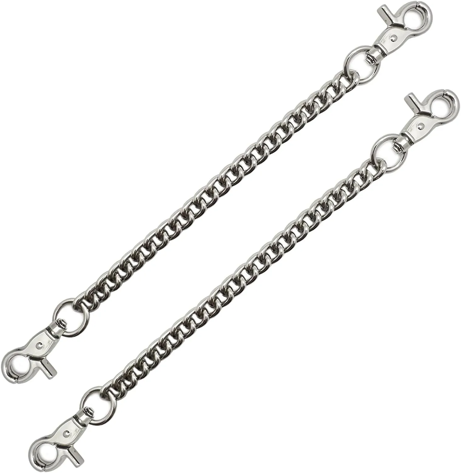 Heavy Duty Dog Collar Connectors: Safety Metal Chain Clip, Double Ended ...