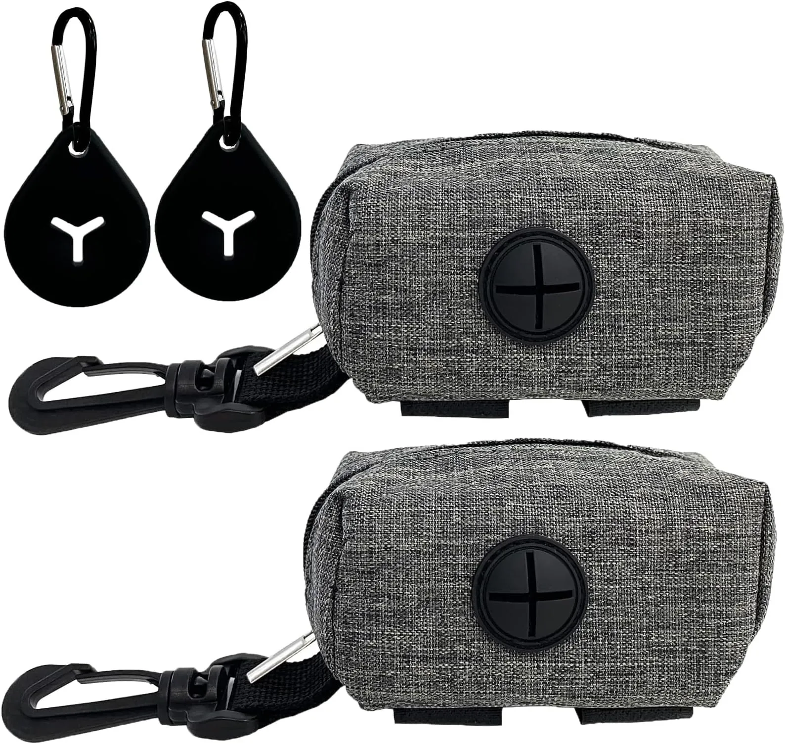 DHgate.com:2 Pack Dog Leash Poop Bag Holder with 2 Waste Dispensers ...