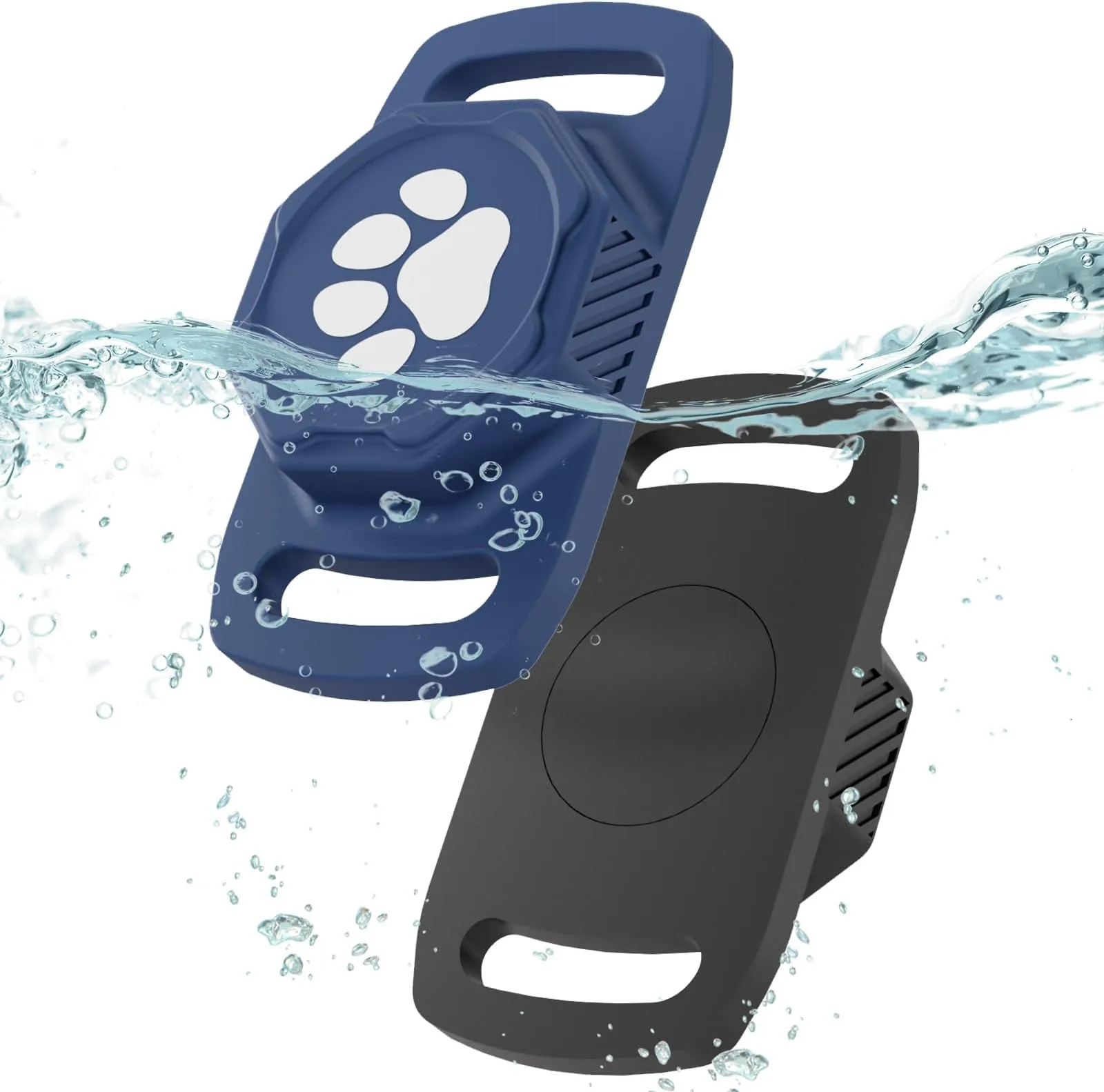 Ultra-Enduring Waterproof Dog collar stay and Air Tag Holder Set - 2 ...