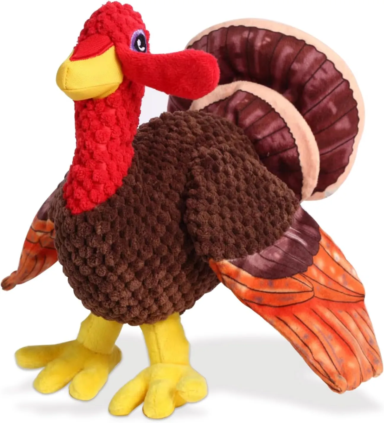 DHgate.com:Thanksgiving Turkey Dog Toy - Durable Plush Stuffed Toy for ...