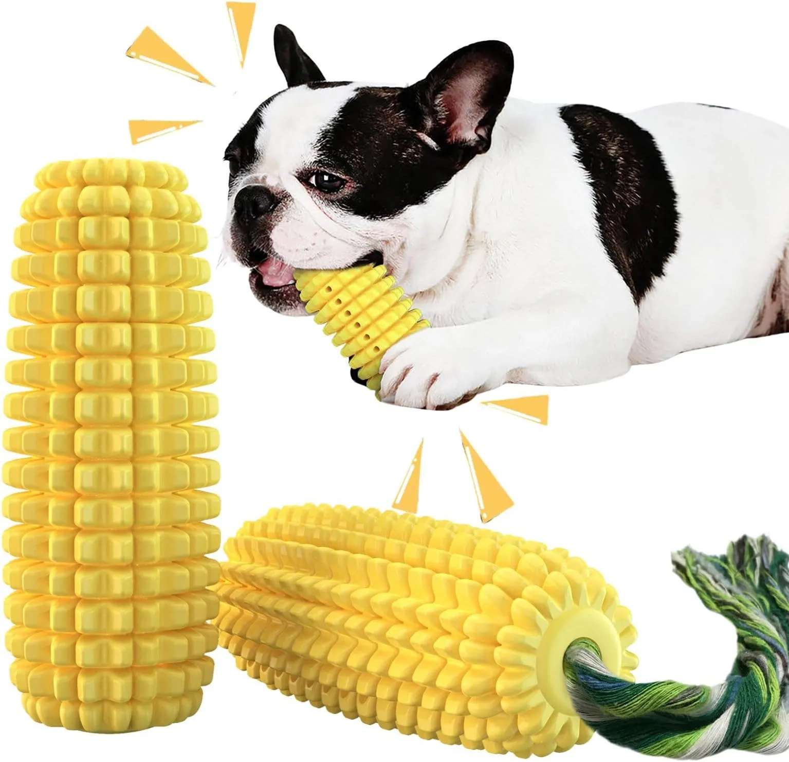 DHgate.com:Durable Corn Squeaky Dog Toys for Aggressive Chewers ...