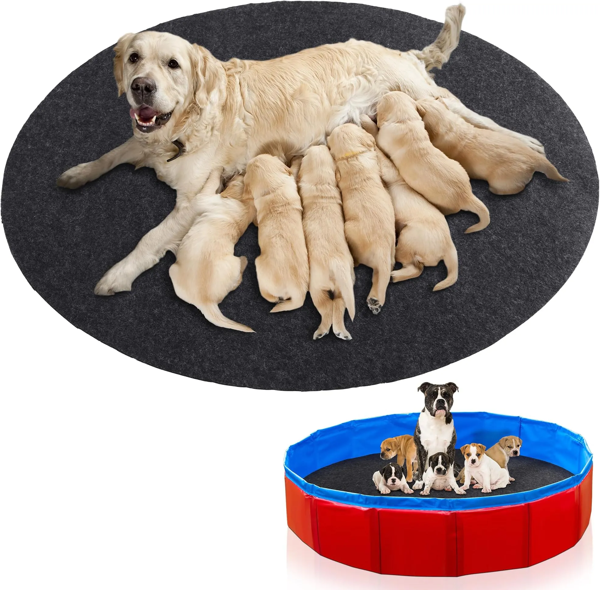 Washable Dog Urine Pads For Whelping Box, 32X32 Reusable Pee Pads For ...