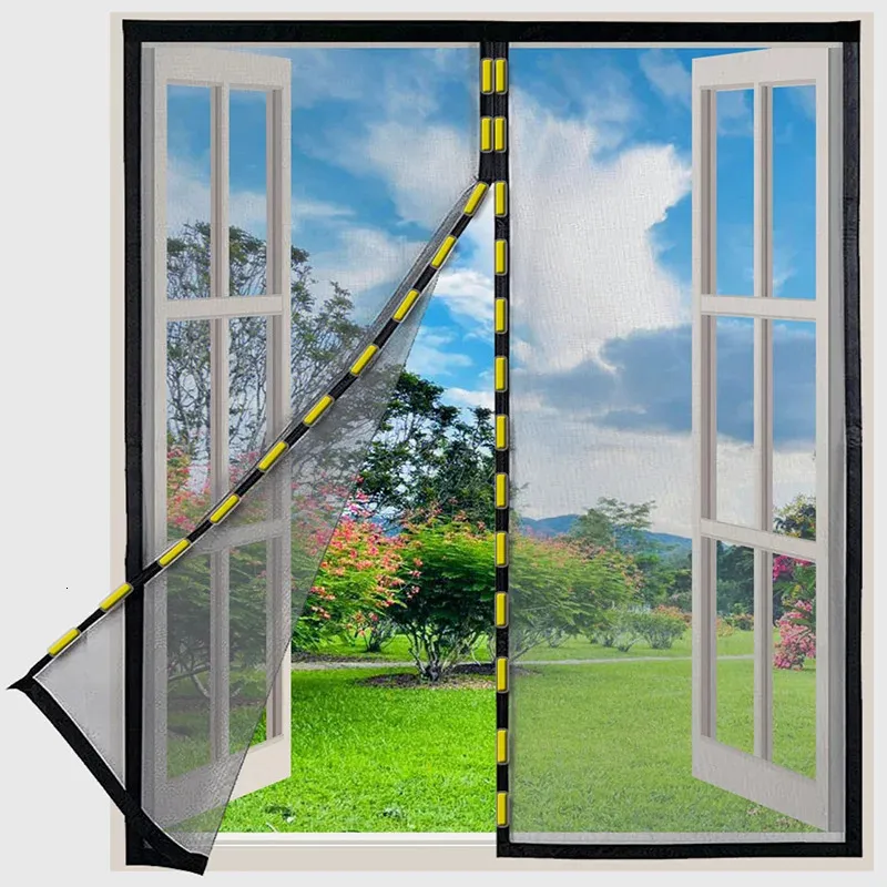 Sheer Magnetic Screen Window Curtain Black Crystal... From Reliefstore ...