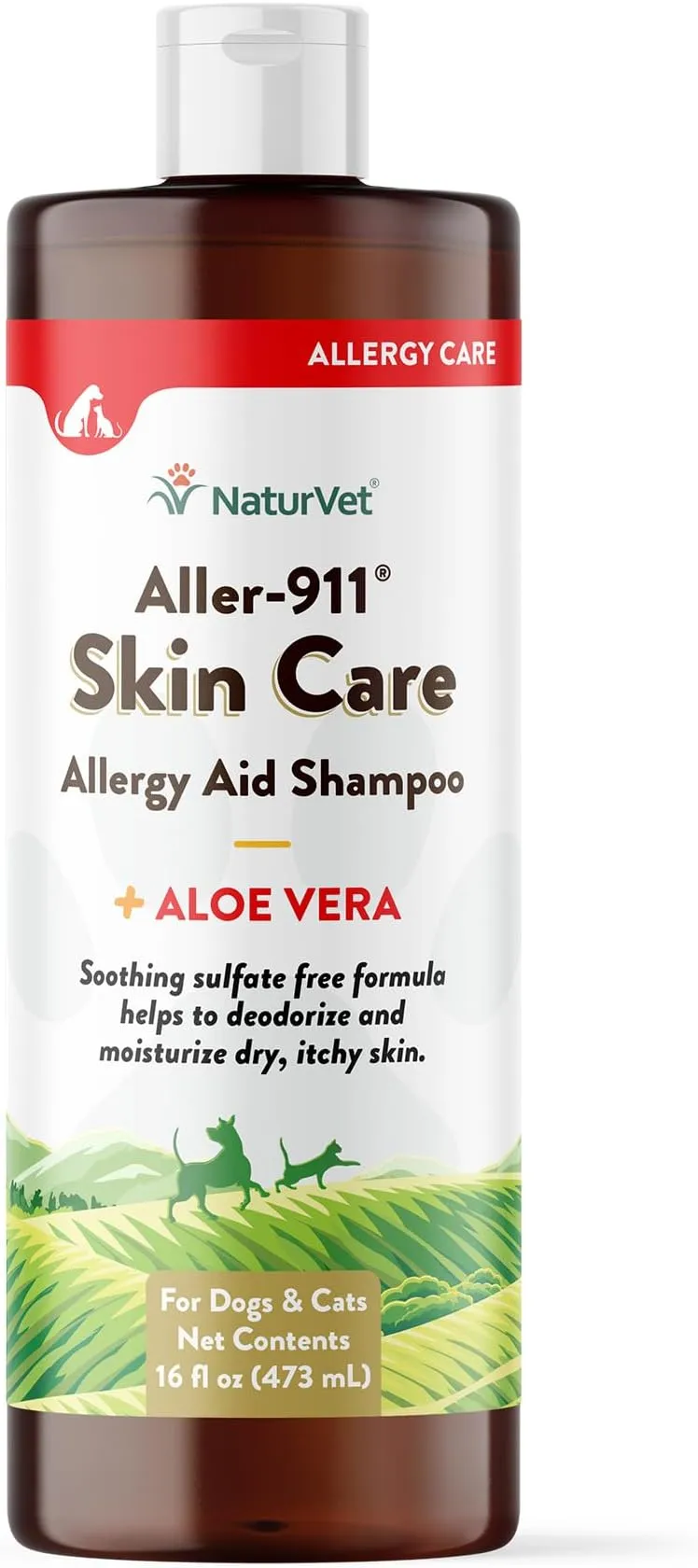 DHgate.com:NaturVet Aller-911 Skin Care Allergy Aid Pet Shampoo with ...