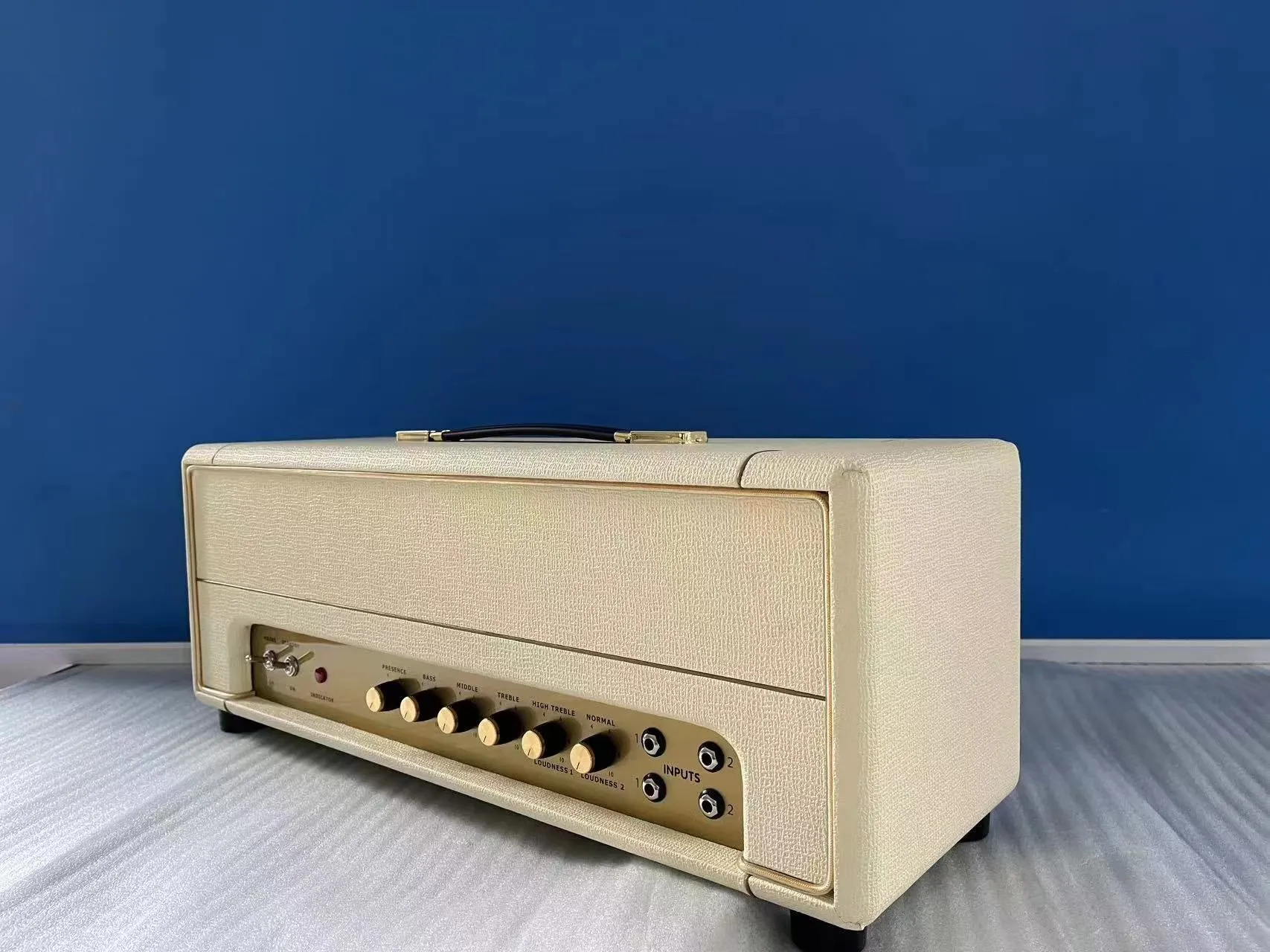 White 50W JMP Plexi Tube Amp Head | Hand Wired | 2024 Edition From ...