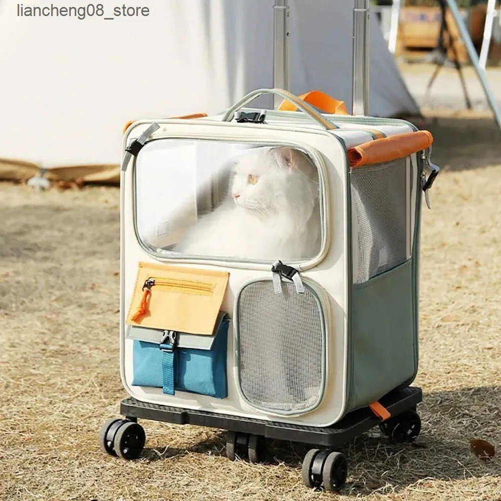 DHgate.com:Spacious Pet Backpack Carrier for Cats and Dogs - Breathable ...