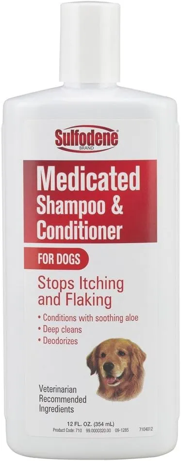 Medicated Anti-Dandruff Shampoo - Pack of 4 12 oz Each | Sulphur ...