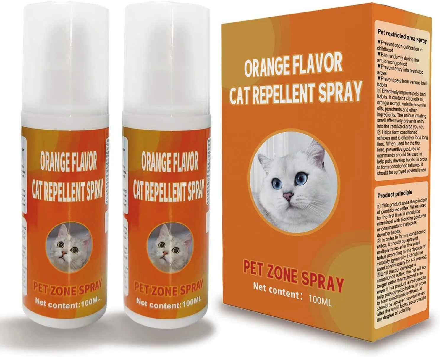Wholesale 2 * 100ML Dog Cat Repellent Spray Indoor/Outdoor Training Aid ...