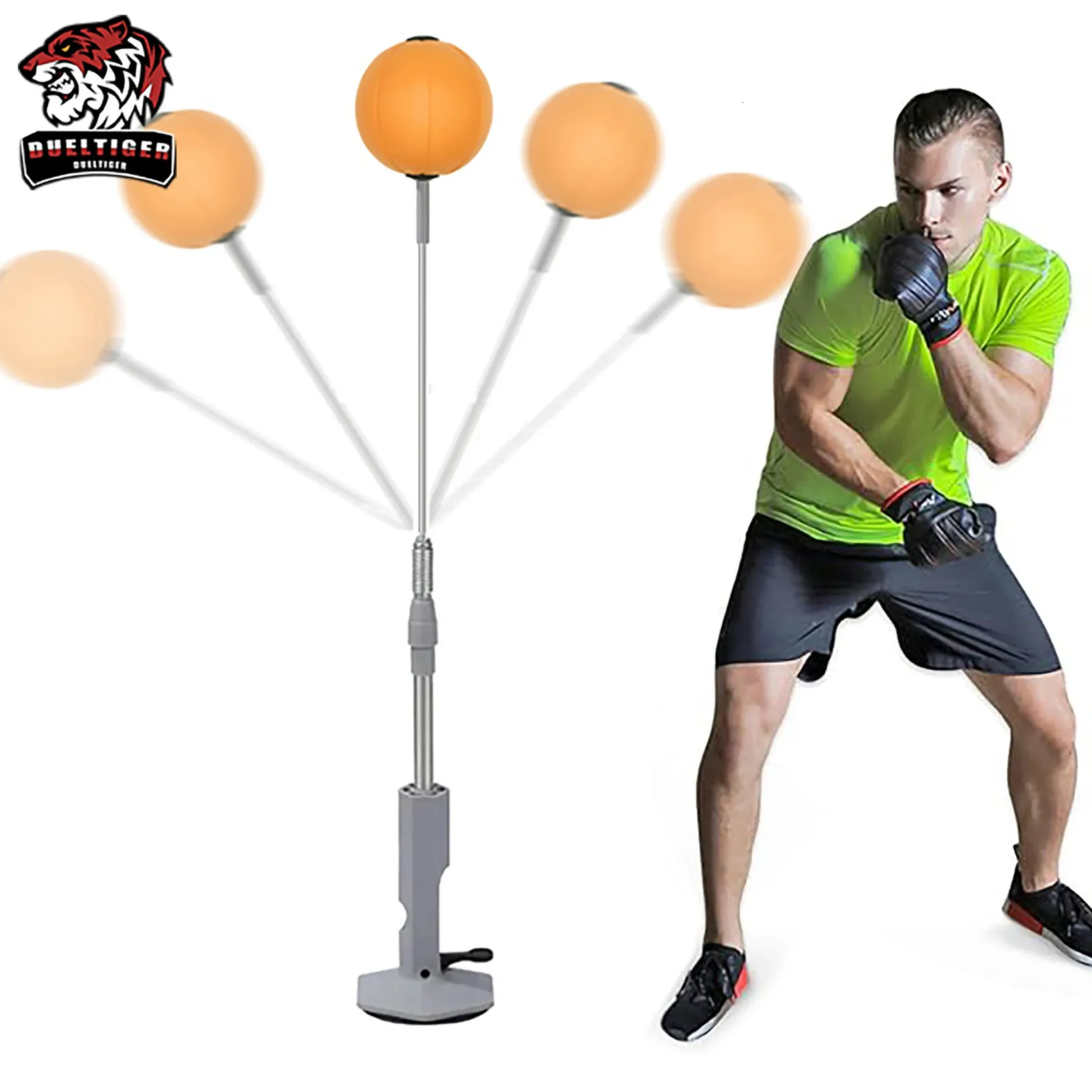 Boxing Speed Ball Vertical Boxing Reflex Ball Training Response Target ...