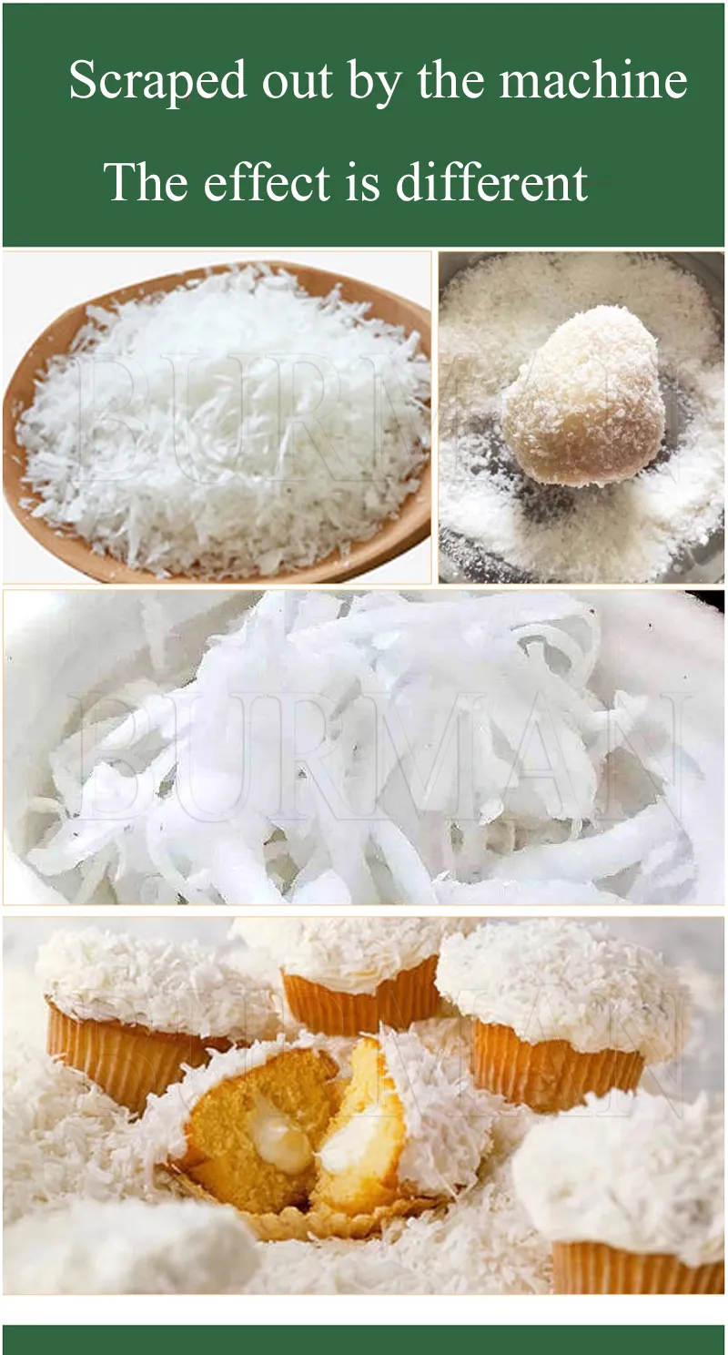 Automatic Stainless Steel Electric Coconut Grater Machine with 150W ...