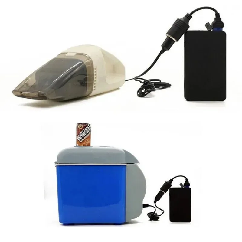 Portable EC5 Cigarette Lighter Adapter - 12V Car Battery Jump Starter ...