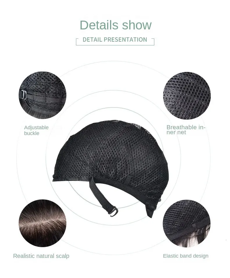Handsome Brown Curly Wig Male - Shoulder Length Corn Perm Style | Shop ...