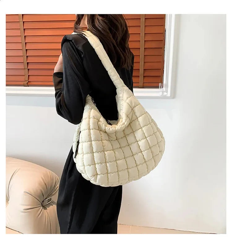 Fashion Plain Shoulder Bedding Cross Body Bag Womens Homeless Handbag ...