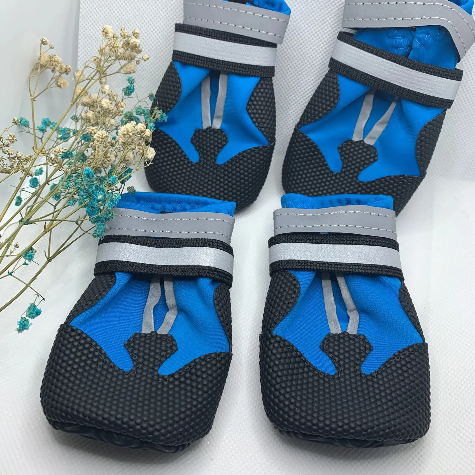 Waterproof Dog Boots: Anti-Slip, Reflective Paw Protection for Medium ...