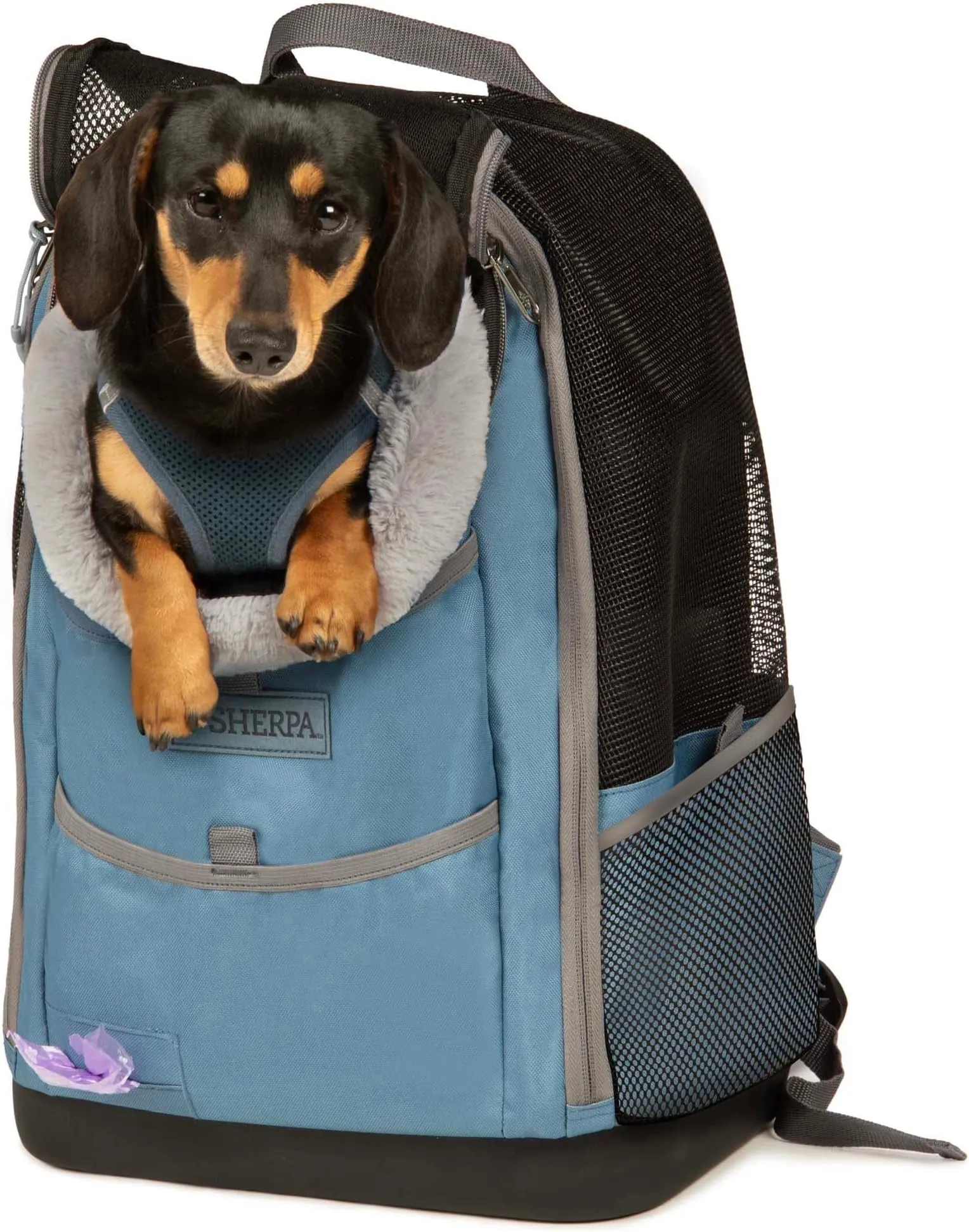 Premium Pet Travel Backpack: Sherpa Comfort for Cats & Dogs - Shop Now ...