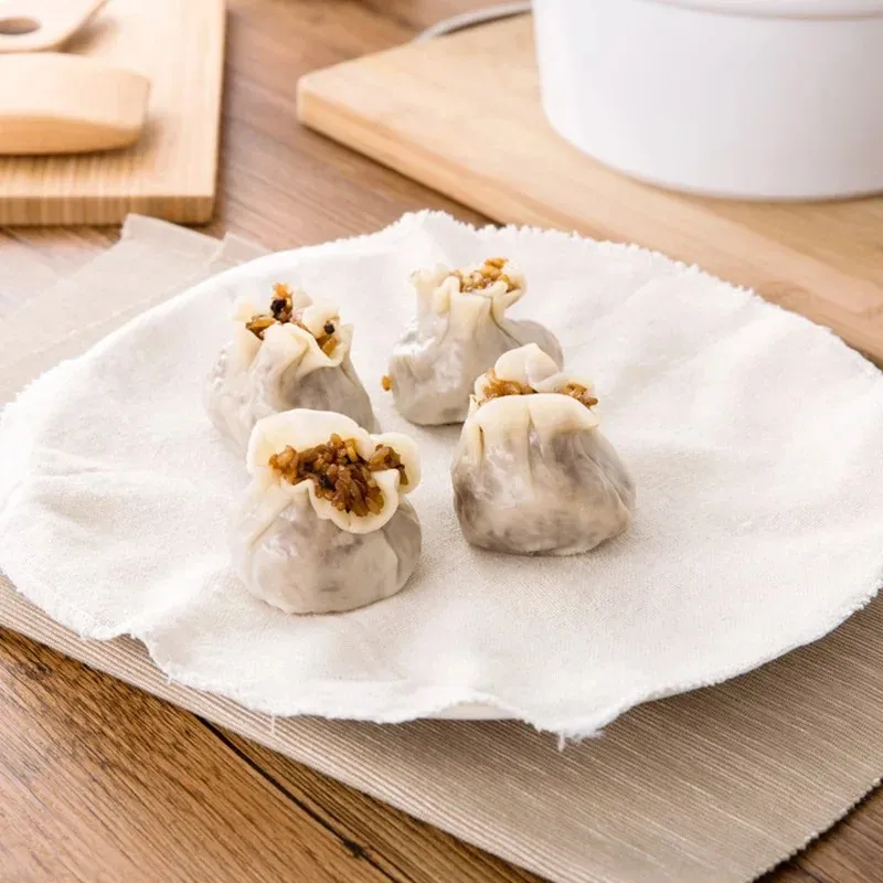 Non Stick Cotton Steamer Cloth Mat, 10 Sizes For Steaming Buns ...