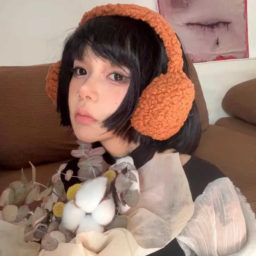 Warm & Cozy Plush Eartips - Soft Ears for Winter Cold Protection, Y2K ...