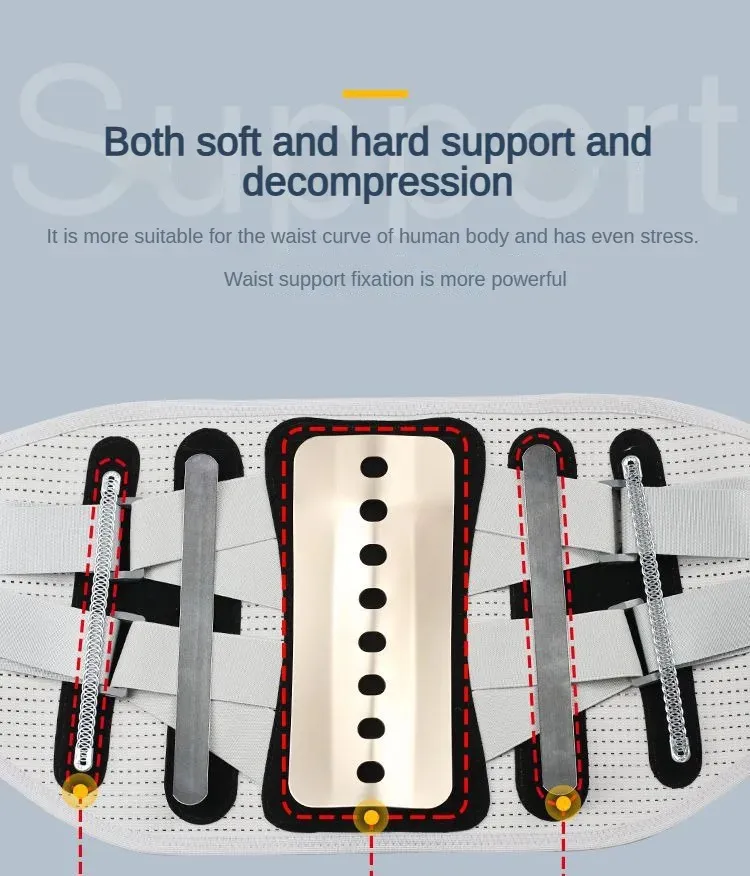 Lumbar Support Belt: Disc Type, Fever Reducing, Straightening, Tension ...