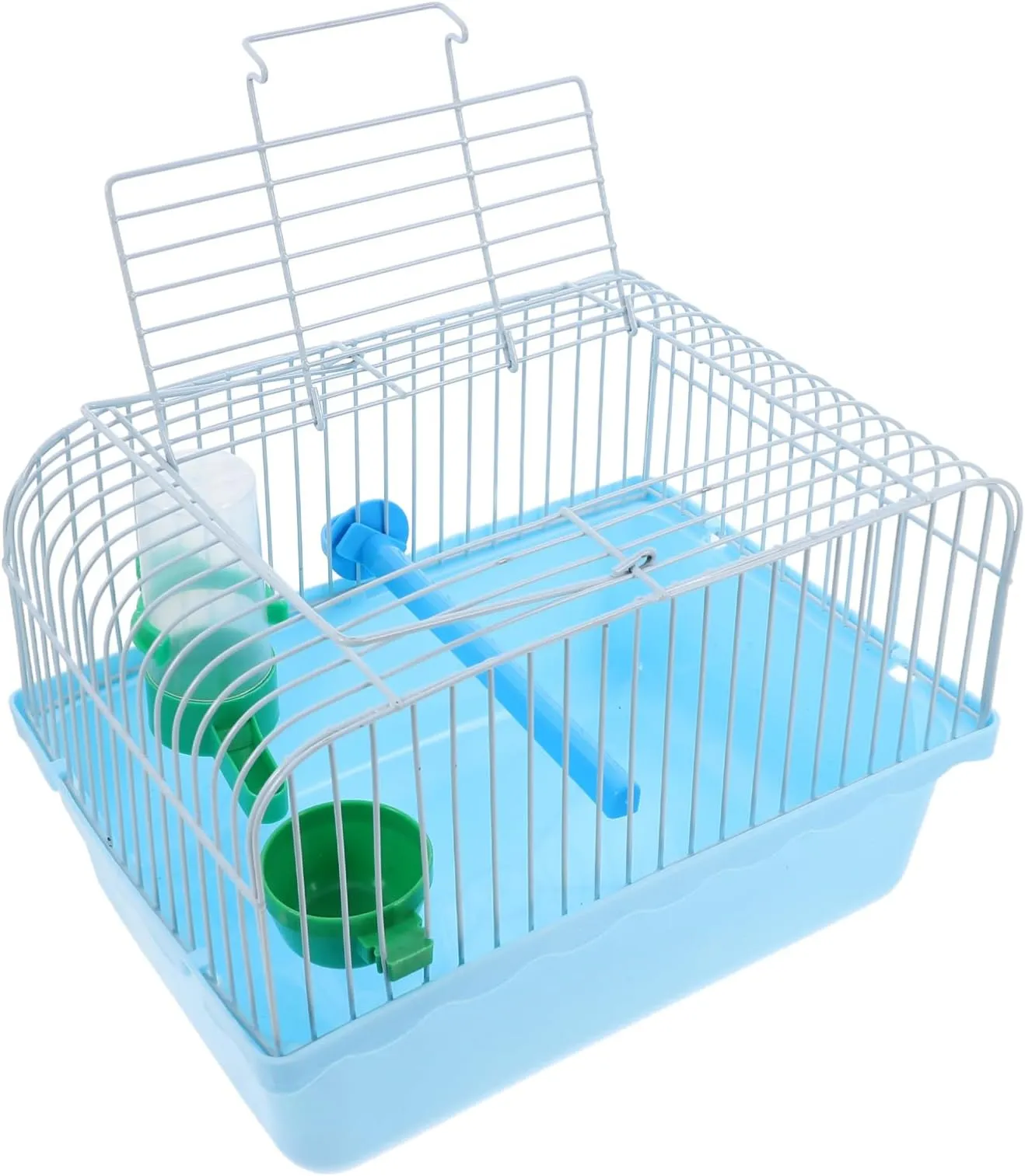 DHgate.com:Portable Small Parrot Travel Cage - Blue Bird Cage Pet ...
