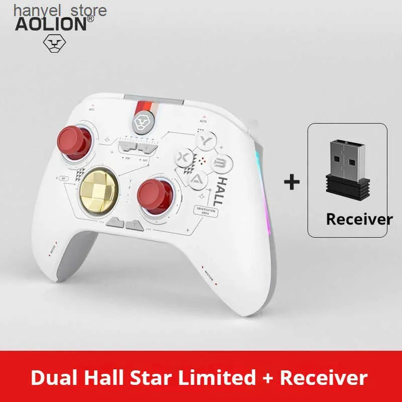 4 Wireless Controller Gamepad Aolion 2nd Gen Switch Handle With Dual ...