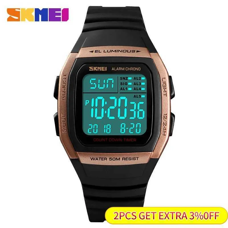 DHgate.com:Men's Digital Dual-Time Sports Watch with Luminous Display ...