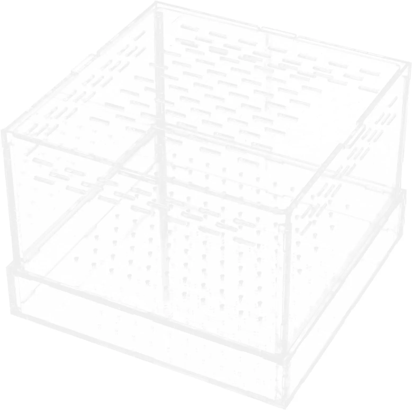 Transparent Reptile & Snail Tank - Ideal Critter Keeper, Reptile ...