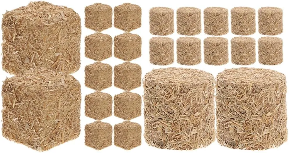 Mini Hay Bales for Fall Decor - Tabletop & Craft Decorations, Shop Now ...