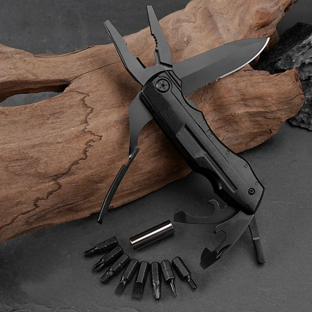 Multi-Tool Pliers: Compact Survival Kit for Camping, Car & Home Repair ...