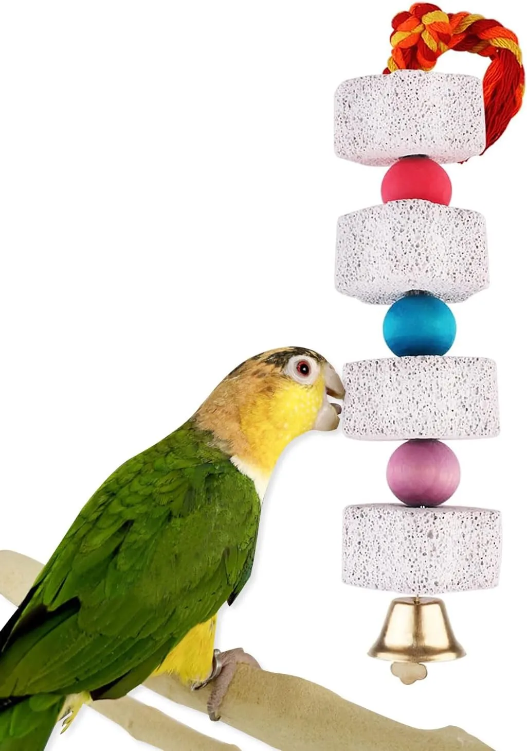 DHgate.com:Bird Beak Grinding Stone with Bell - Lava Block Calcium ...