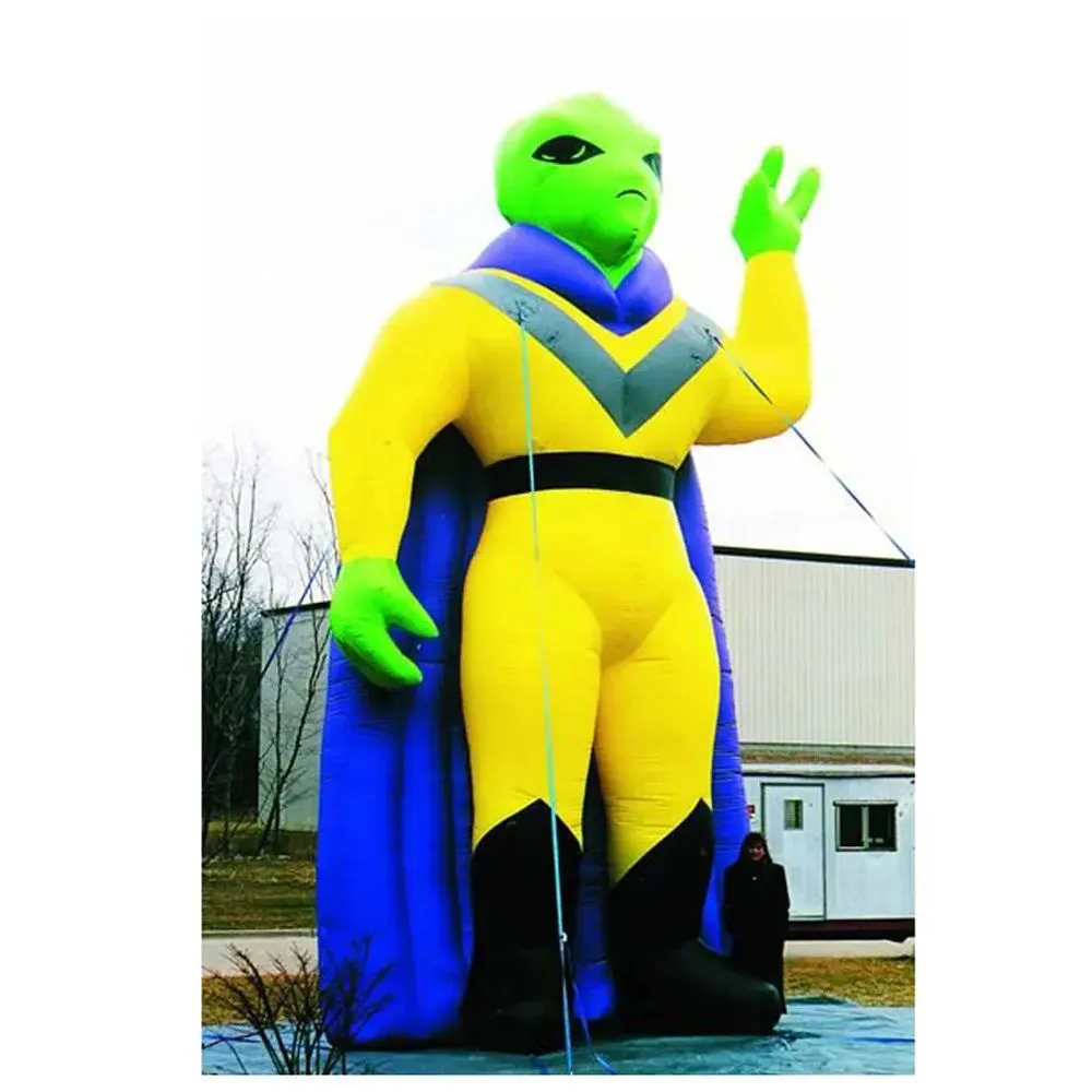 Custom Giant Inflatable Alien Balloons With Purple... From Inflatable ...