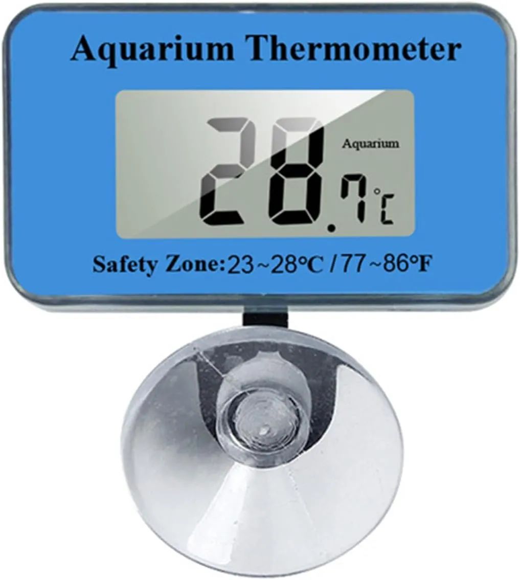 Accurate Aquarium Thermometer: Submersible, Electronic Fish Tank ...