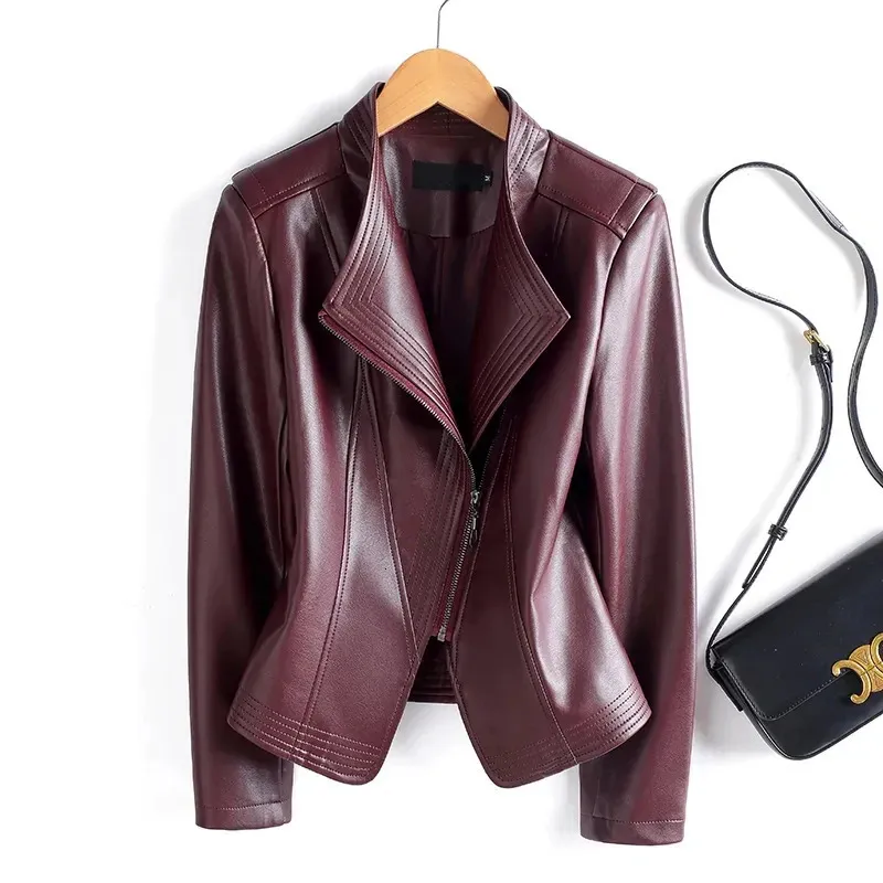 Leather Sheepskin Aviator Jacket Women's... From Longda03, $112.43 ...