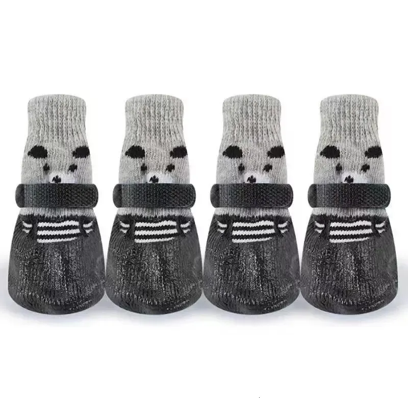 Waterproof Dog Socks for Small Puppies - Anti-Slip Pet Booties with ...