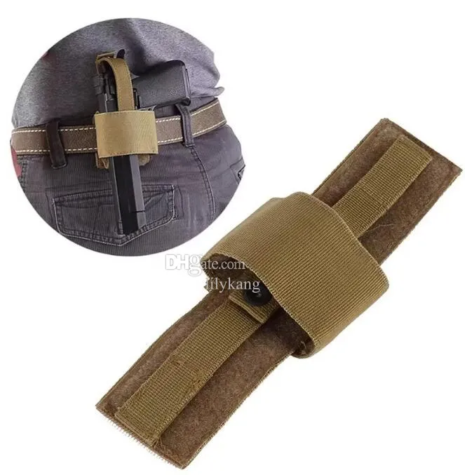 Tactical Concealed Carry Universal Pistol Holster Belt Handgun Pouch ...