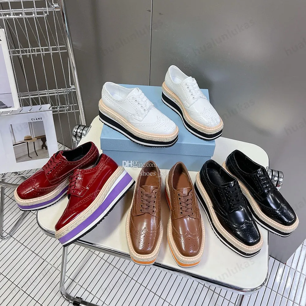 Wholesale Square Toe Platform Sneakers For Women | Casual Lace Up 6cm ...