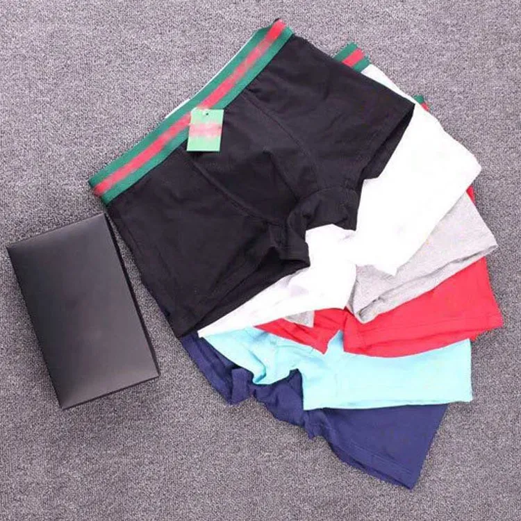 Mens Cotton Boxer Shorts Underwear Men Four Cornered Flat Boxers from ...