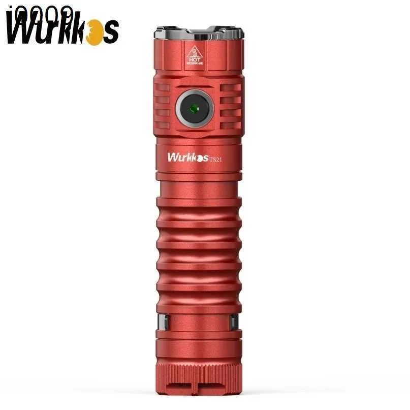 DHgate.com:Rechargeable 21700 EDC Flashlight, 3500LM Anduril Torch ...