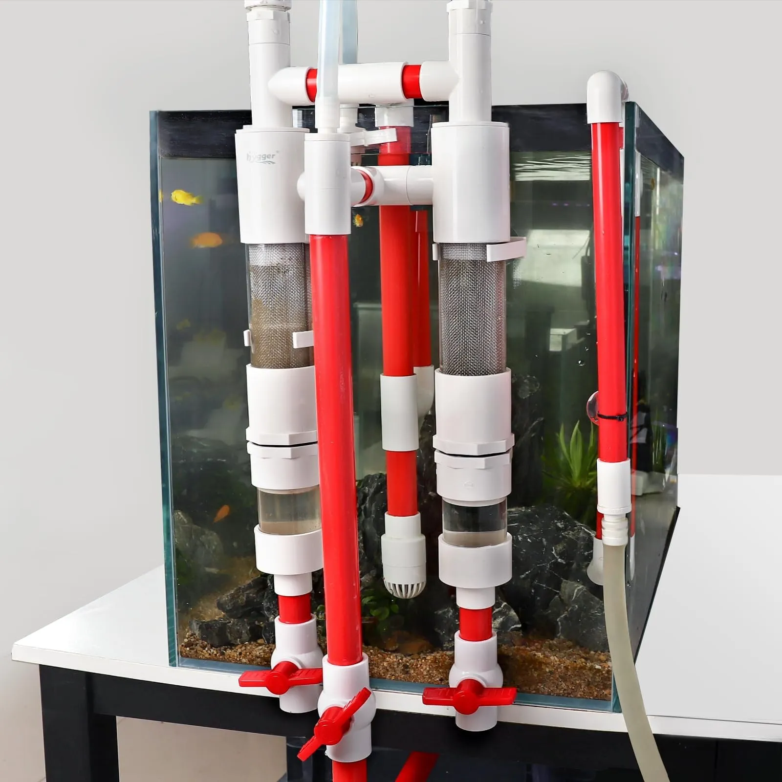Aquarium Waste Collector: External Fish Tank Filter System - Premium ...