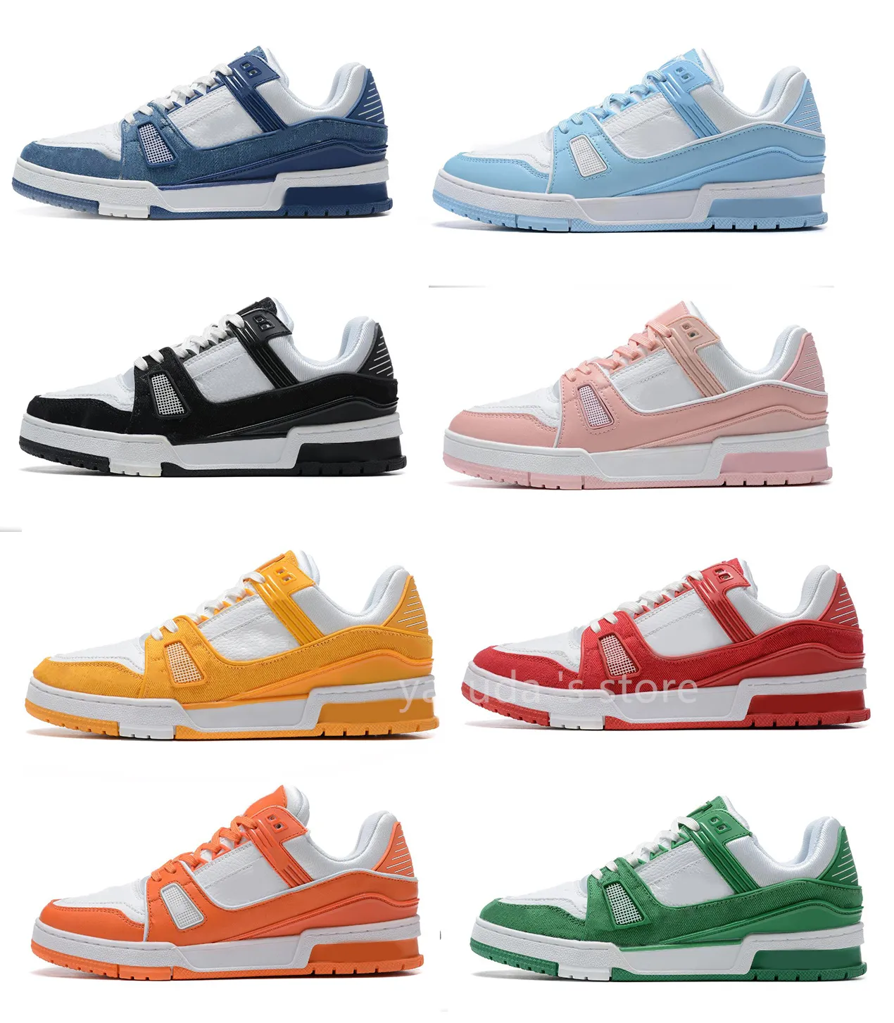 Yakuda Store 2S Trainer Sneakers Lightweight Low Cut Road Running Shoes ...