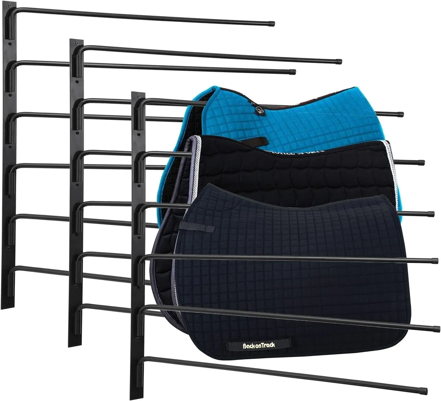 Premium Saddle Pad Rack - Keep Horse Blankets Organized | Best Seller ...