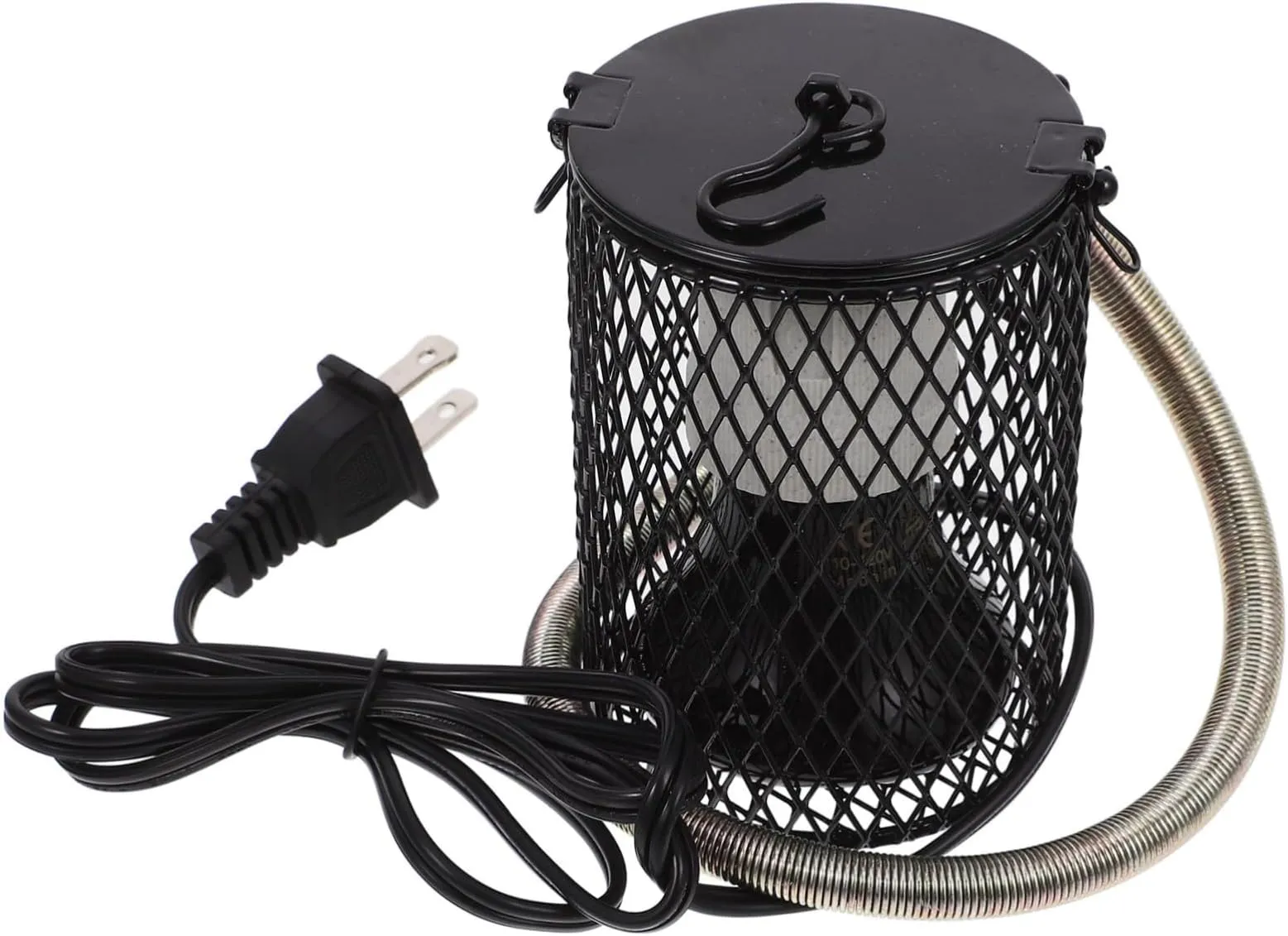 DHgate.com:Reptile Heating Lamp Cover - Metal Black - WOONEKY Reptichip ...