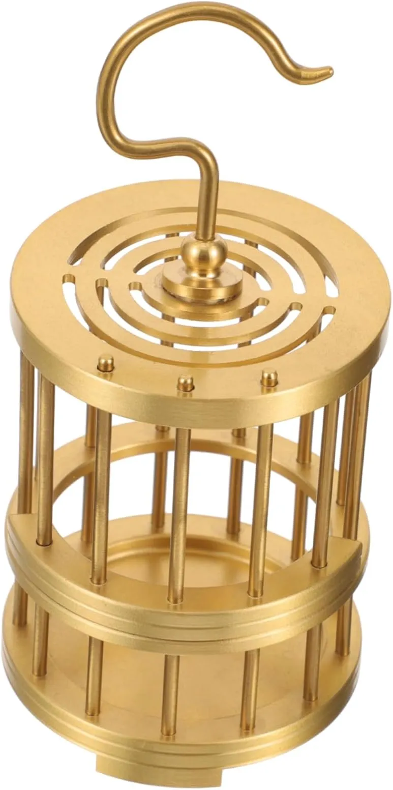 Grasshopper Cage, Copper Brass Bird Cage Nest Decor, Roaches Firefly ...