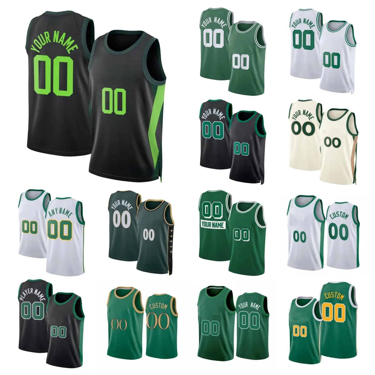 DHgate.com:Celticses Basketball Jersey Larry Bird Jayson Tatum Jaylens ...