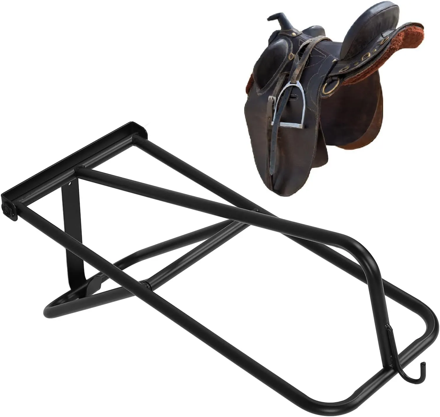 DHgate.com:Folding Horse Saddle Rack with Blanket Holder - Wall Mount ...