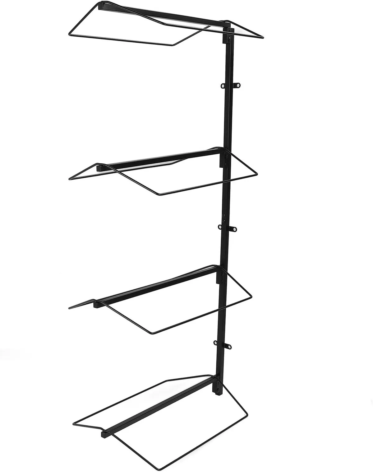 Heavy-Duty 4-Tier Equestrian Saddle Holder - Wall Mount Saddle Rack ...