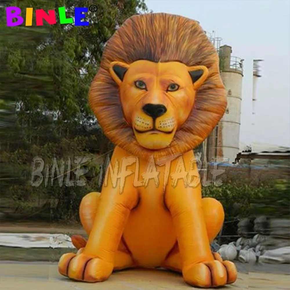 Customizable Giant Simba Inflatable For Party Show Advertising And ...