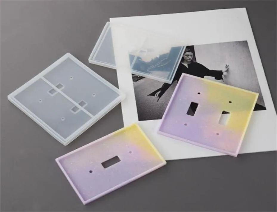 Double Hole Epoxy Resin Silicone Mirror Molds DIY, Reusable, 3D ...