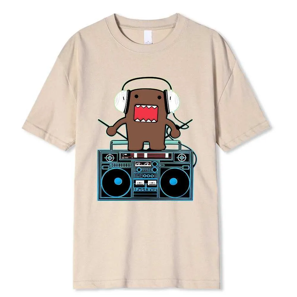 DHgate.com:Men's T-Shirts Domo Kun DJ Domo T Shirts Men Cotton Humorous ...