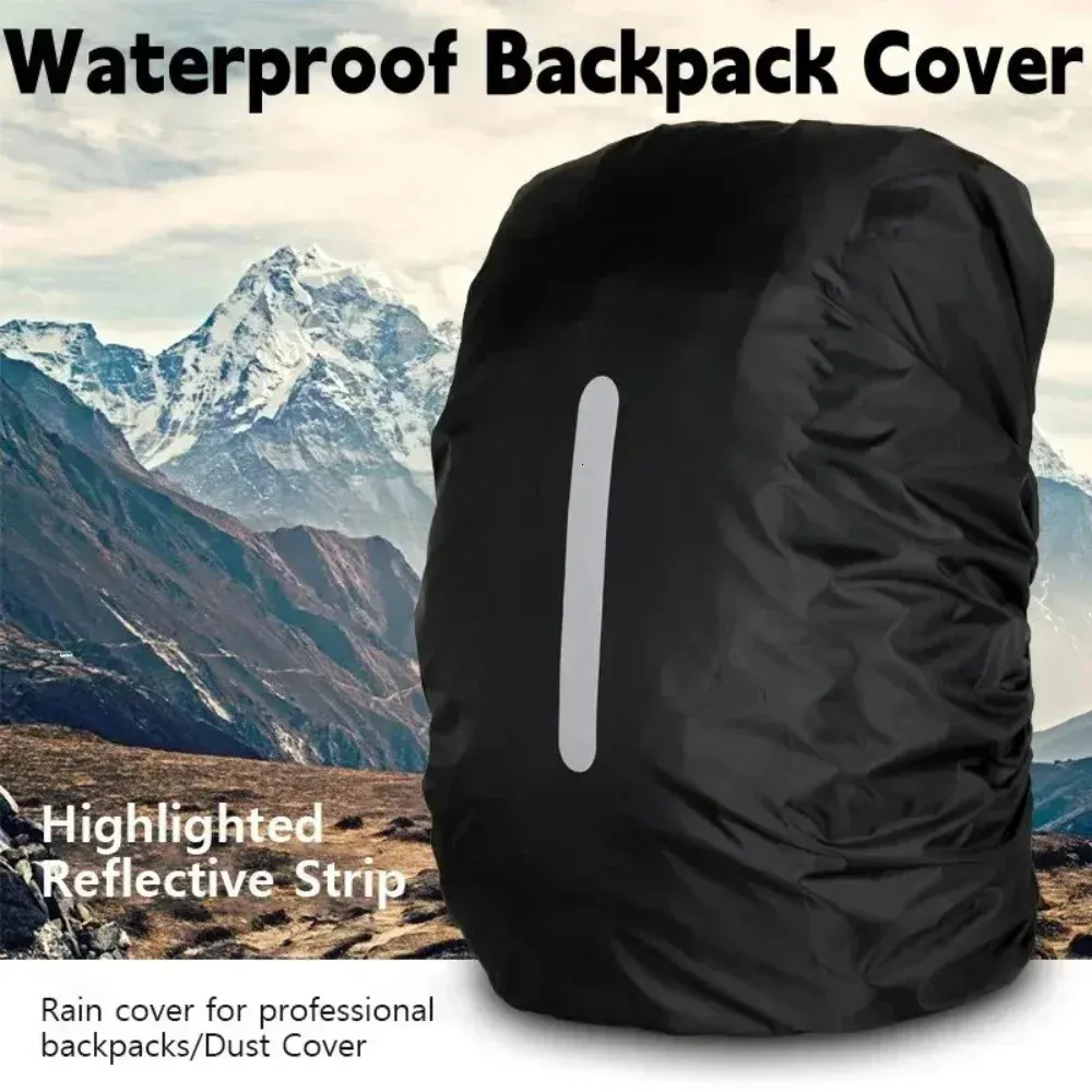 Premium Waterproof Backpack Rain Cover: Protect Your Gear! Hiking ...